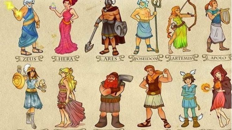 Ancient Greek Gods - Who are the 12 Greek Gods and Goddesses?
